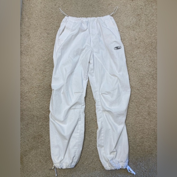 PacSun | Pants & Jumpsuits | Pacsun Land Rover White Parachute Pants ...